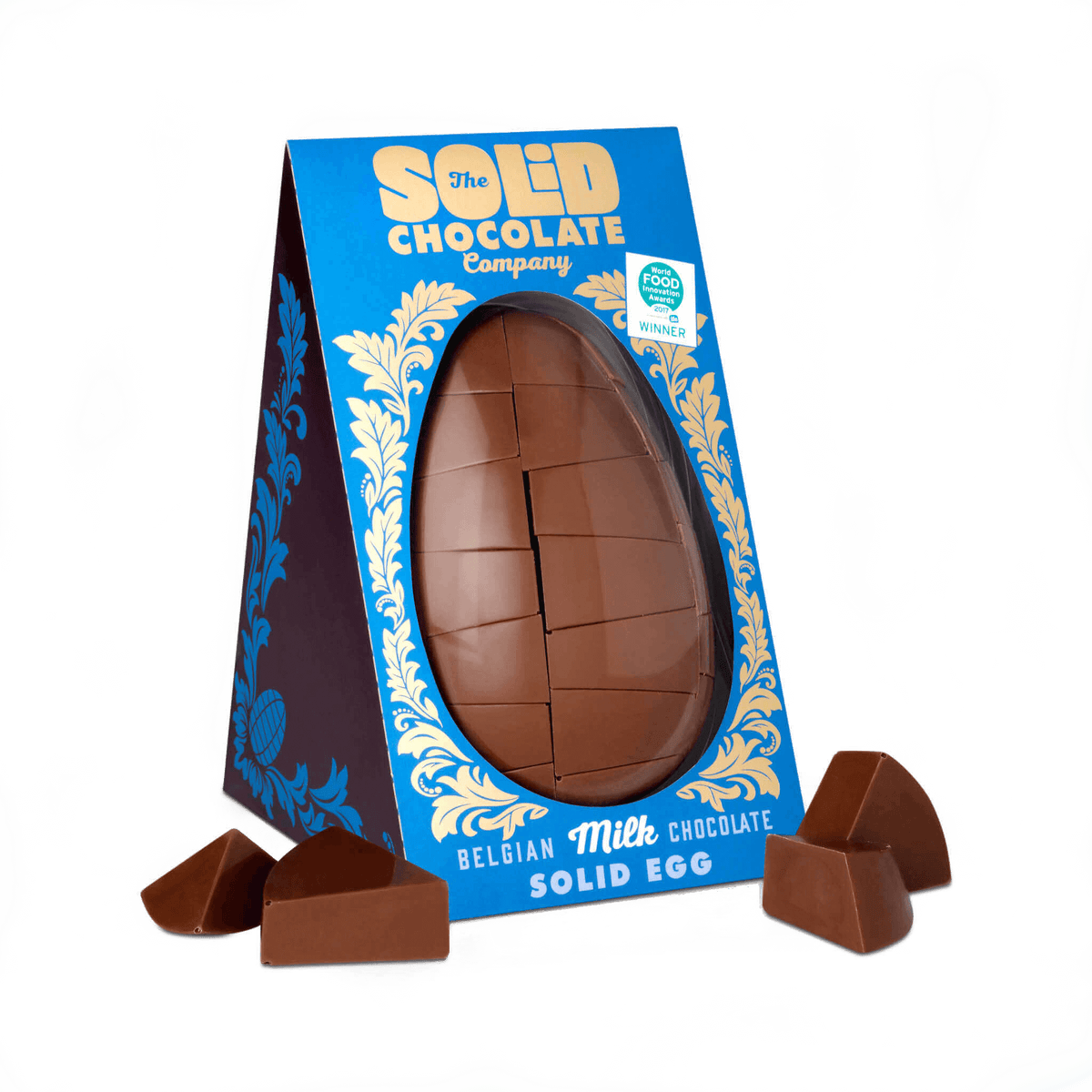 Solid Belgian Milk Chocolate Egg (750g)– Solid Chocolate Co